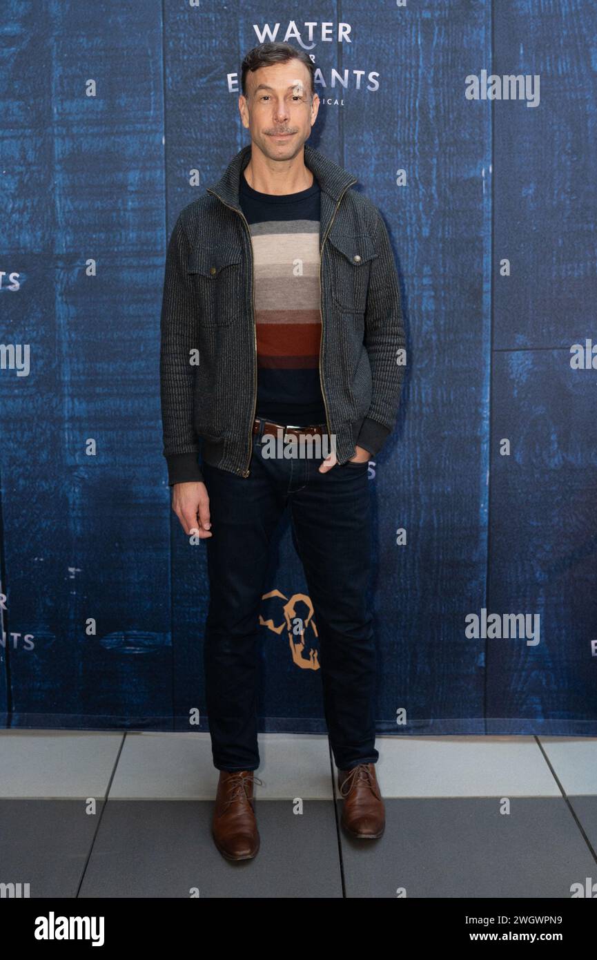 Wade McCollum attends Water for Elephants new musical press event at ...