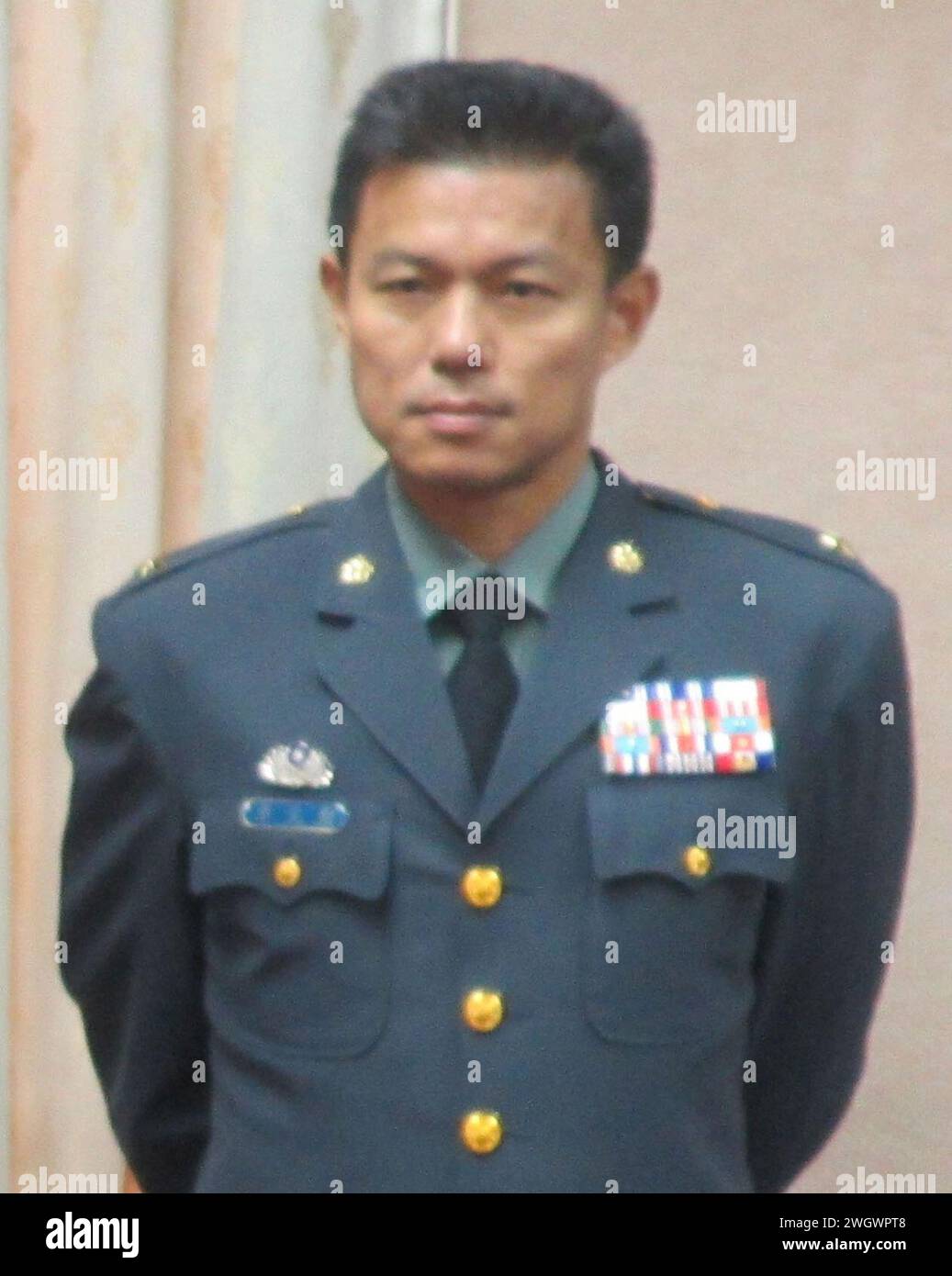 Army (ROCA) Major General Zhang Yuan-xun 陸軍少將章元勳 Stock Photo - Alamy