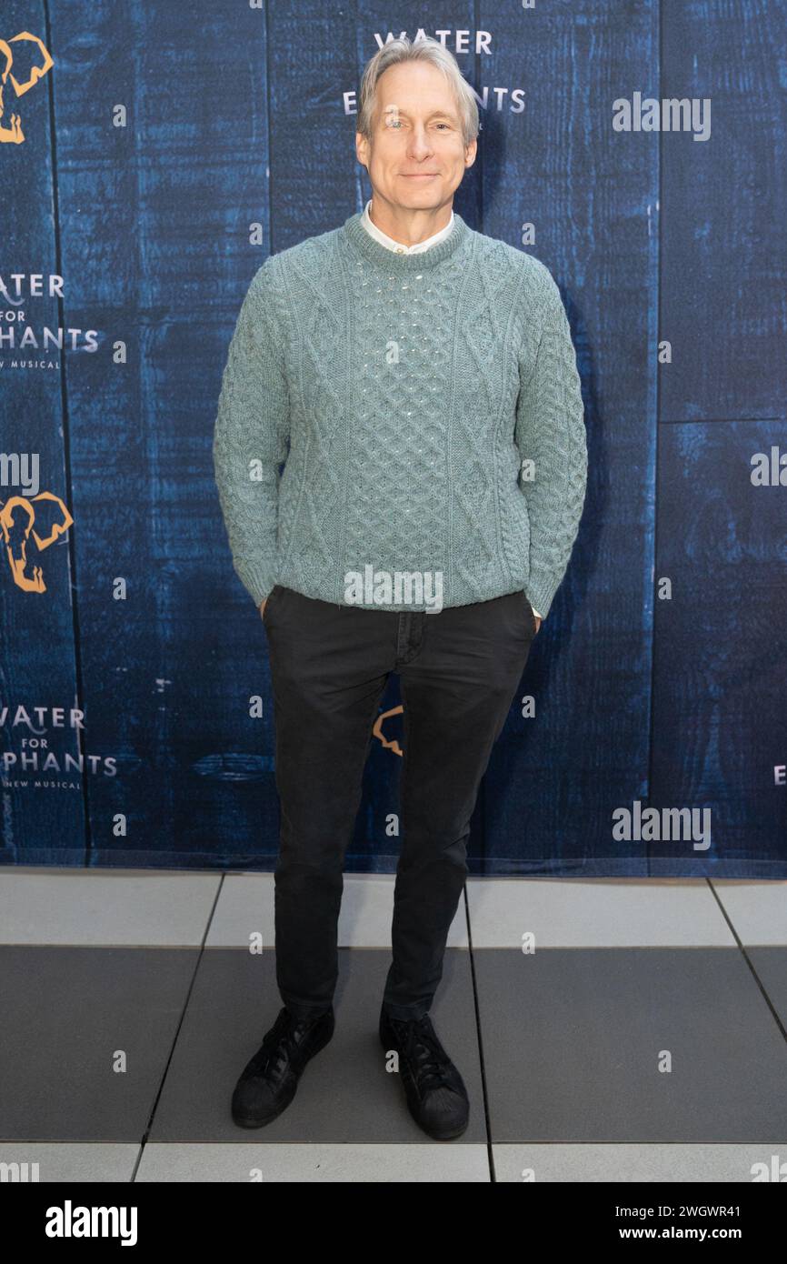 Gregg Edelman attends Water for Elephants new musical press event at ...