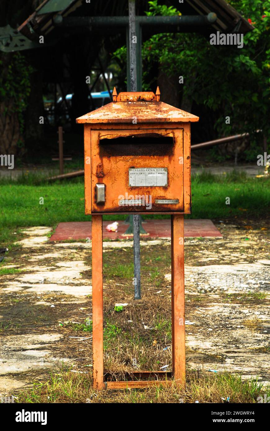 Old Abandon Postal Box Stock Photo - Alamy