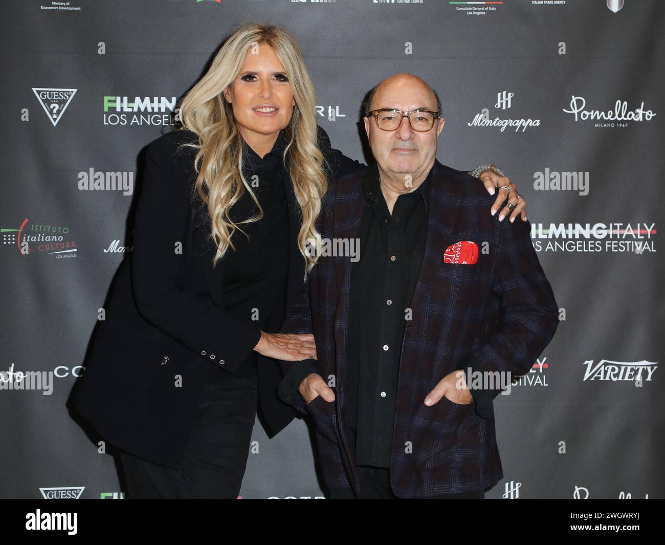 Rome, Italy. 06th Feb, 2024. Rome, Anica headquarters, photocall ...