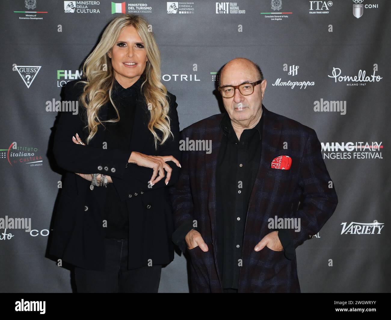 Rome, Italy. 06th Feb, 2024. Rome, Anica headquarters, photocall ...