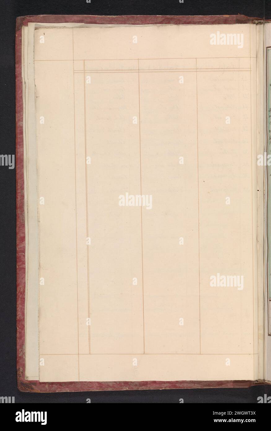 Non -fed scheme, Joseph van Huerne (Possible), 1809 - 1814 manuscript ...