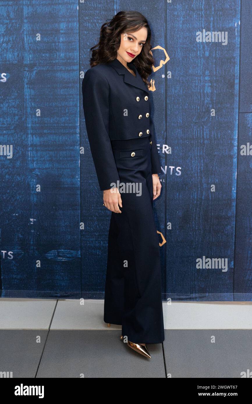 Isabelle McCalla wearing suit by Sandro attends Water for Elephants new ...