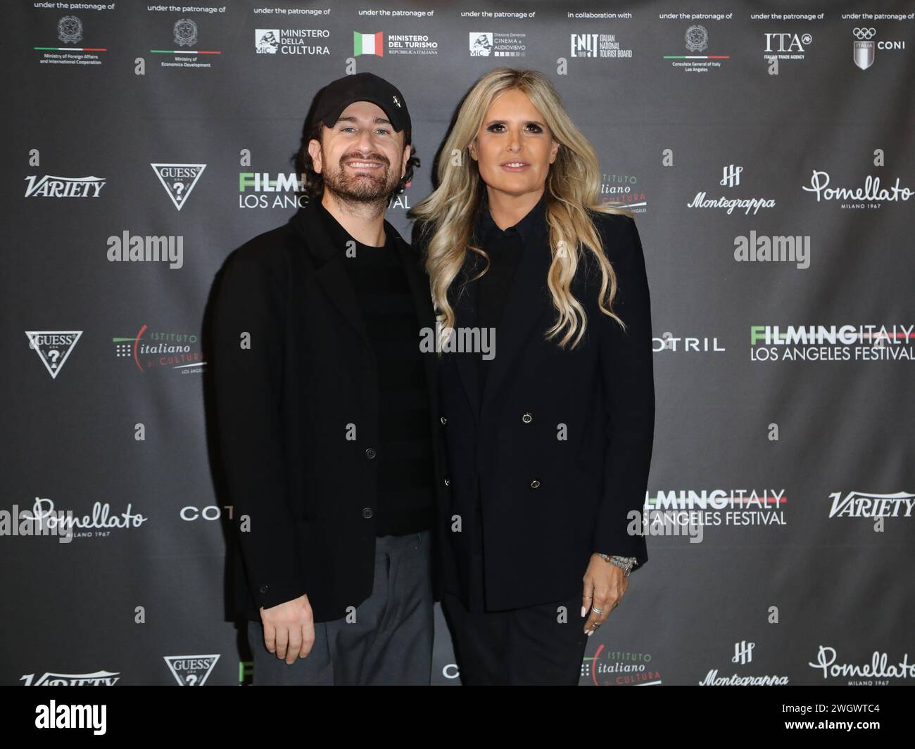 Rome, Italy. 06th Feb, 2024. Rome, Anica headquarters, photocall ...