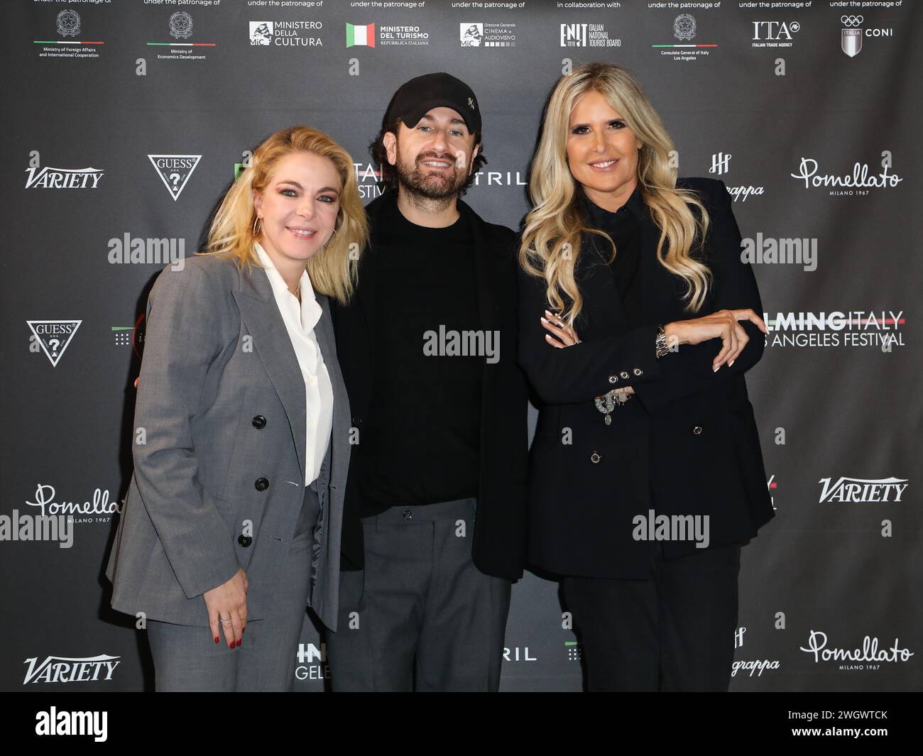 Rome, Italy. 06th Feb, 2024. Rome, Anica headquarters, photocall ...