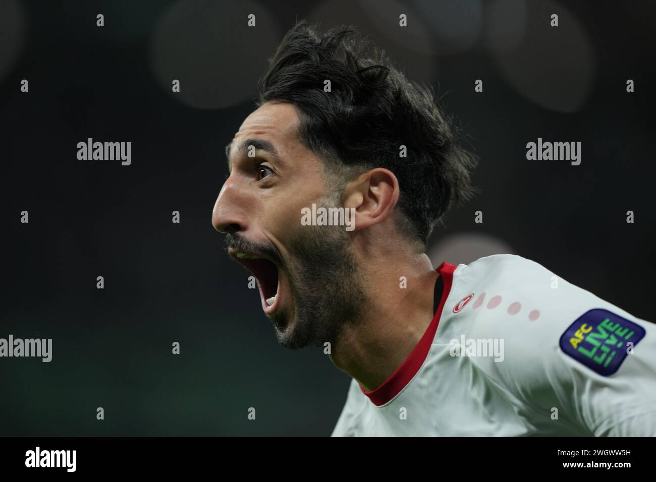 Doha, Qatar. 06th Feb, 2024. DOHA, QATAR - FEBRUARY 06: Yazan Al-Naimat ...