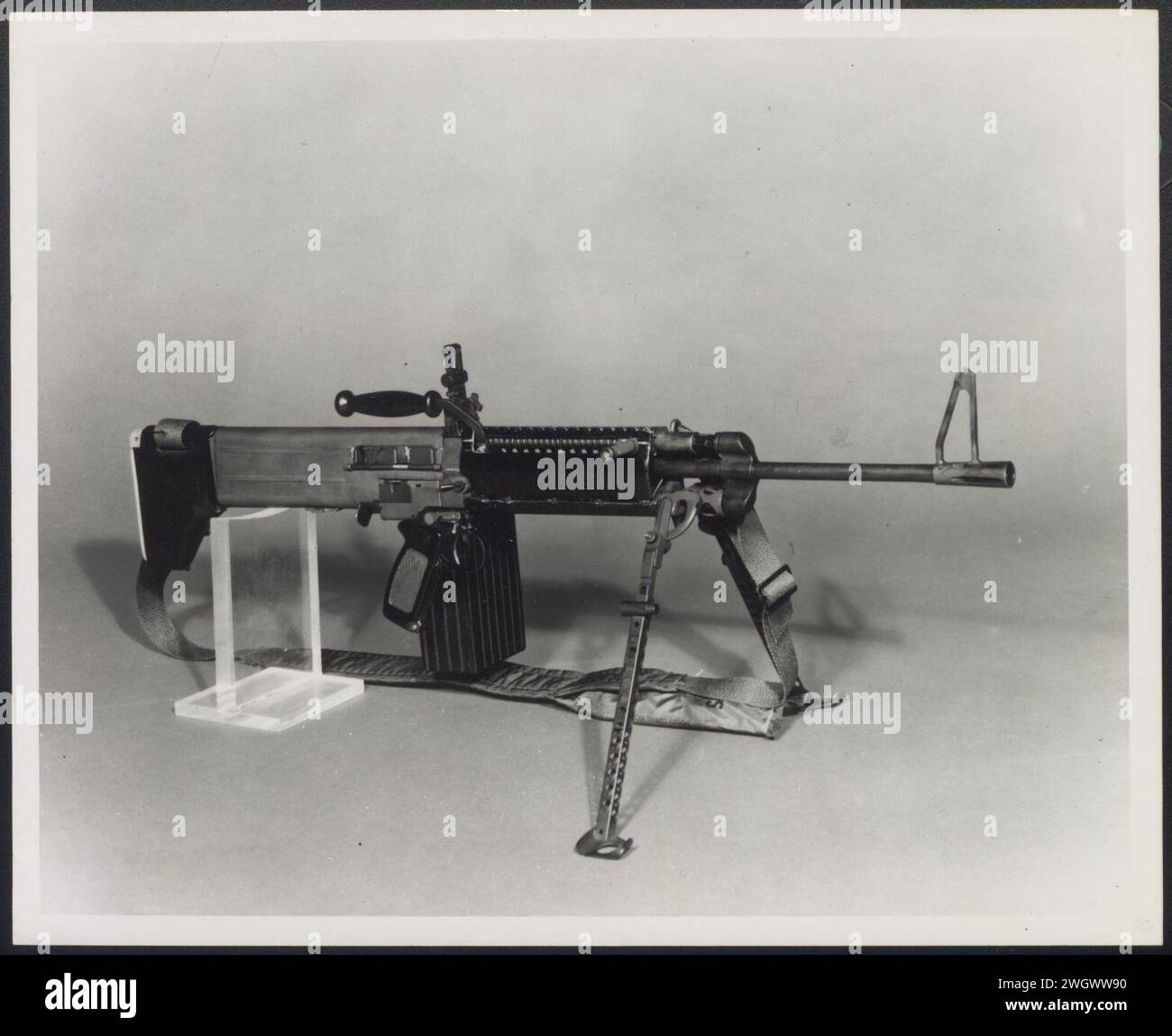 ARRADCOM Squad Automatic Weapon System (SAWS) Prototype Light Machine ...