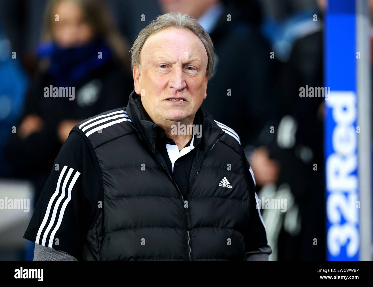 Aberdeen manager Neil Warnock during the cinch Premiership match at ...