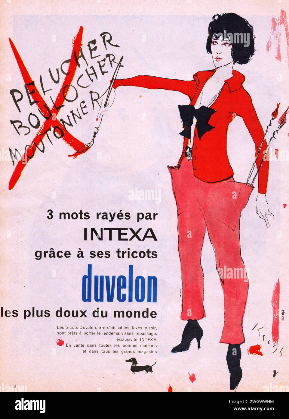 1980s french advertisement hi-res stock photography and images - Alamy
