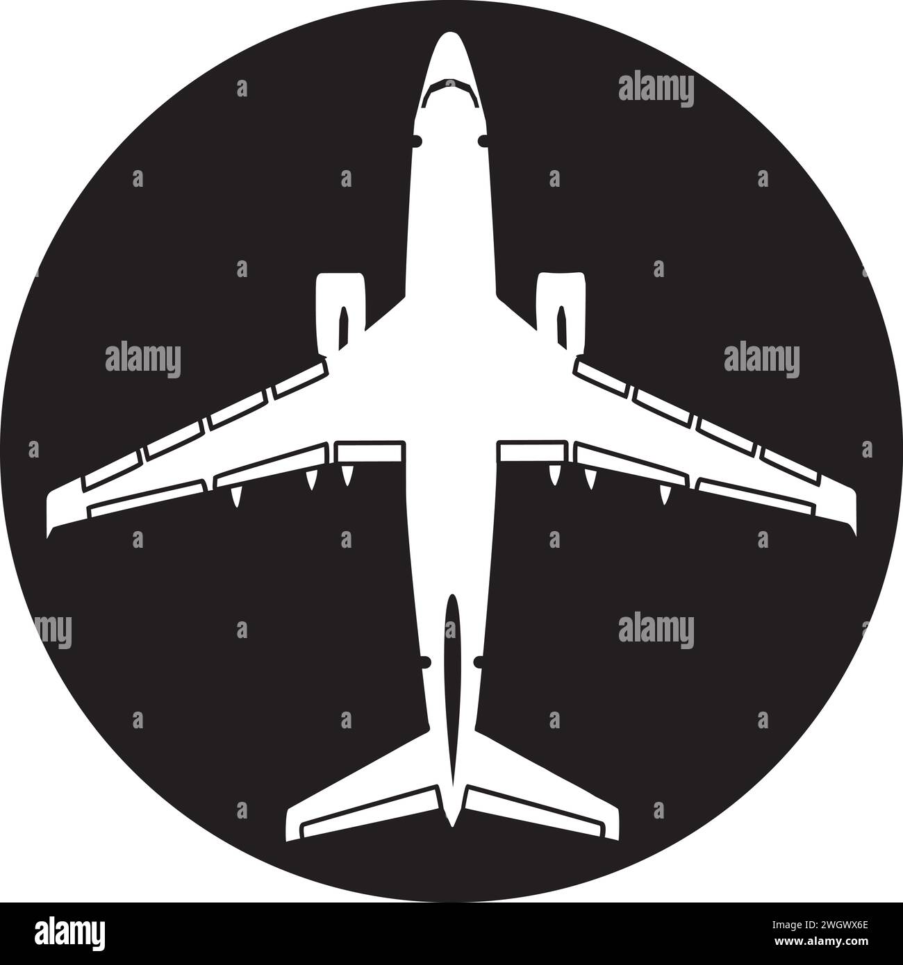 Boeing B-737 airplane vector file Stock Vector Image & Art - Alamy