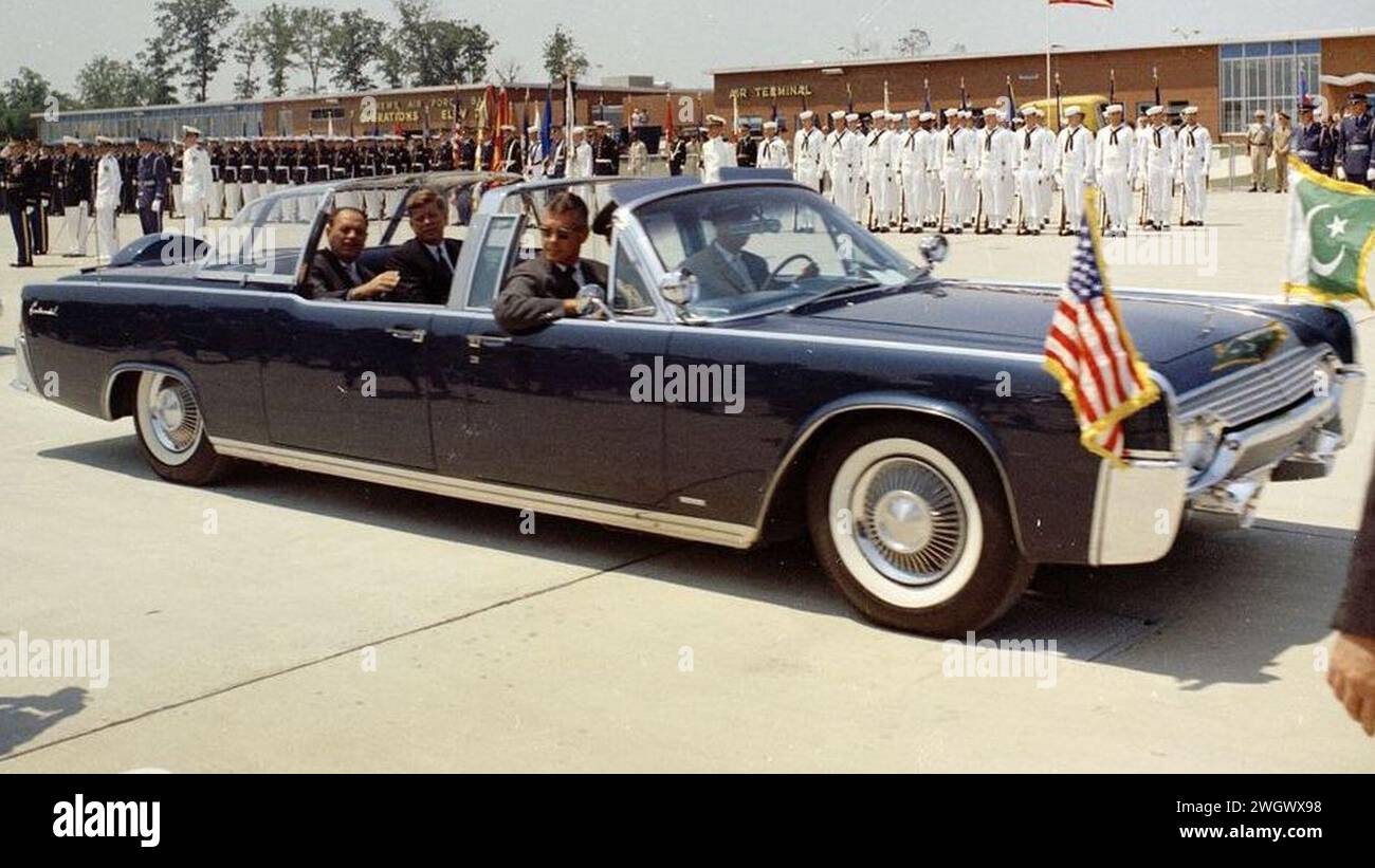 Arrival Ceremonies for Mohammad Ayub Khan, President of Pakistan crop ...