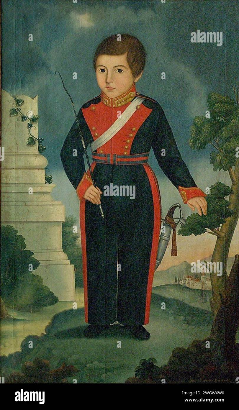 Arsenije Petrović Petar Karadjordjevic as a child Stock Photo - Alamy