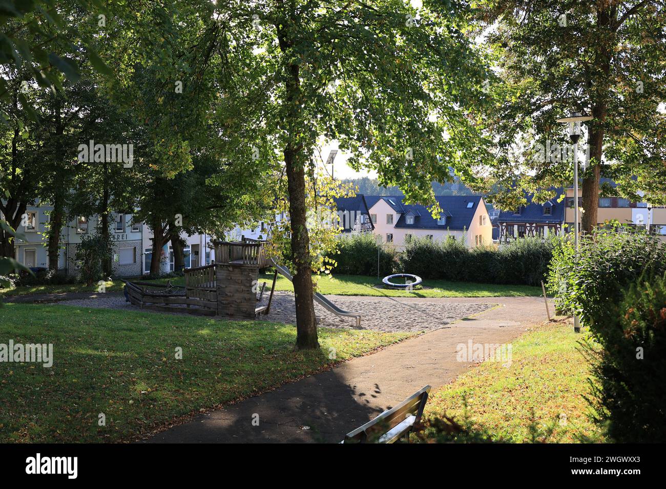 Impressionen aus der Altstadt von Hadamar im Westerwald Stock Photo - Alamy