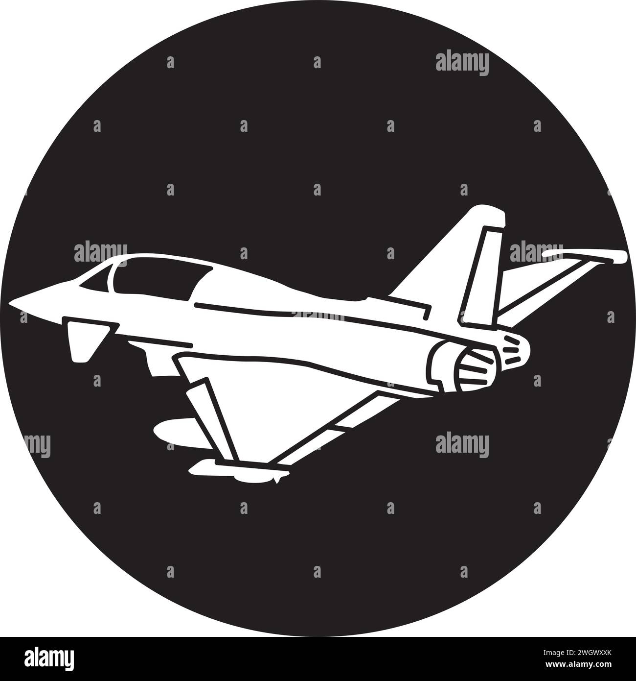 Eurofighter fighter Stock Vector Images - Alamy