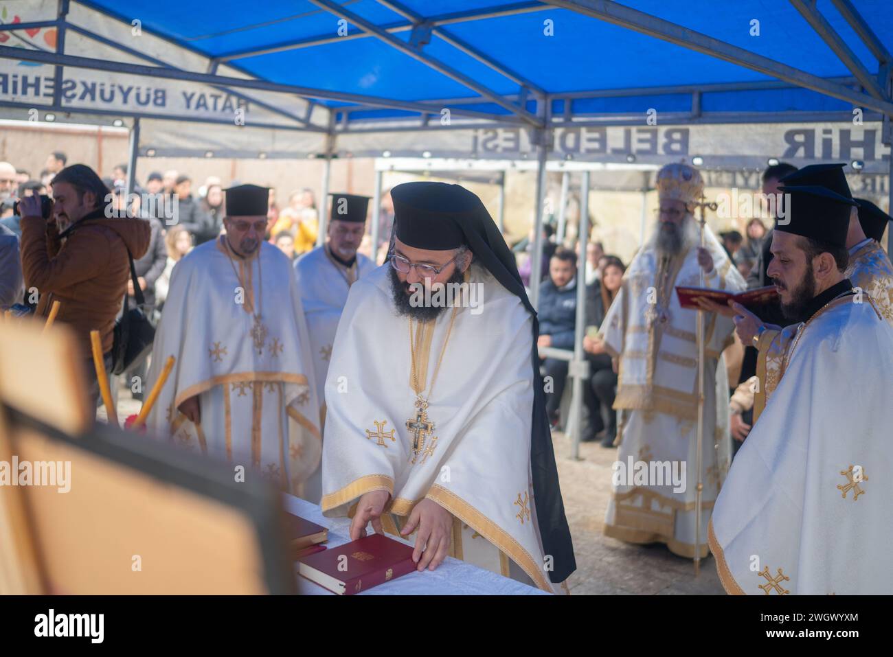 Bible greek latin hi-res stock photography and images - Alamy