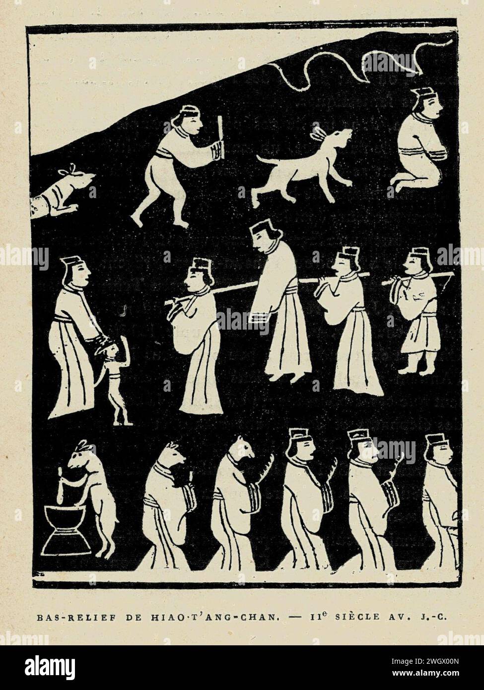 Art chinois-1887-M Paléologue-d01 Stock Photo - Alamy