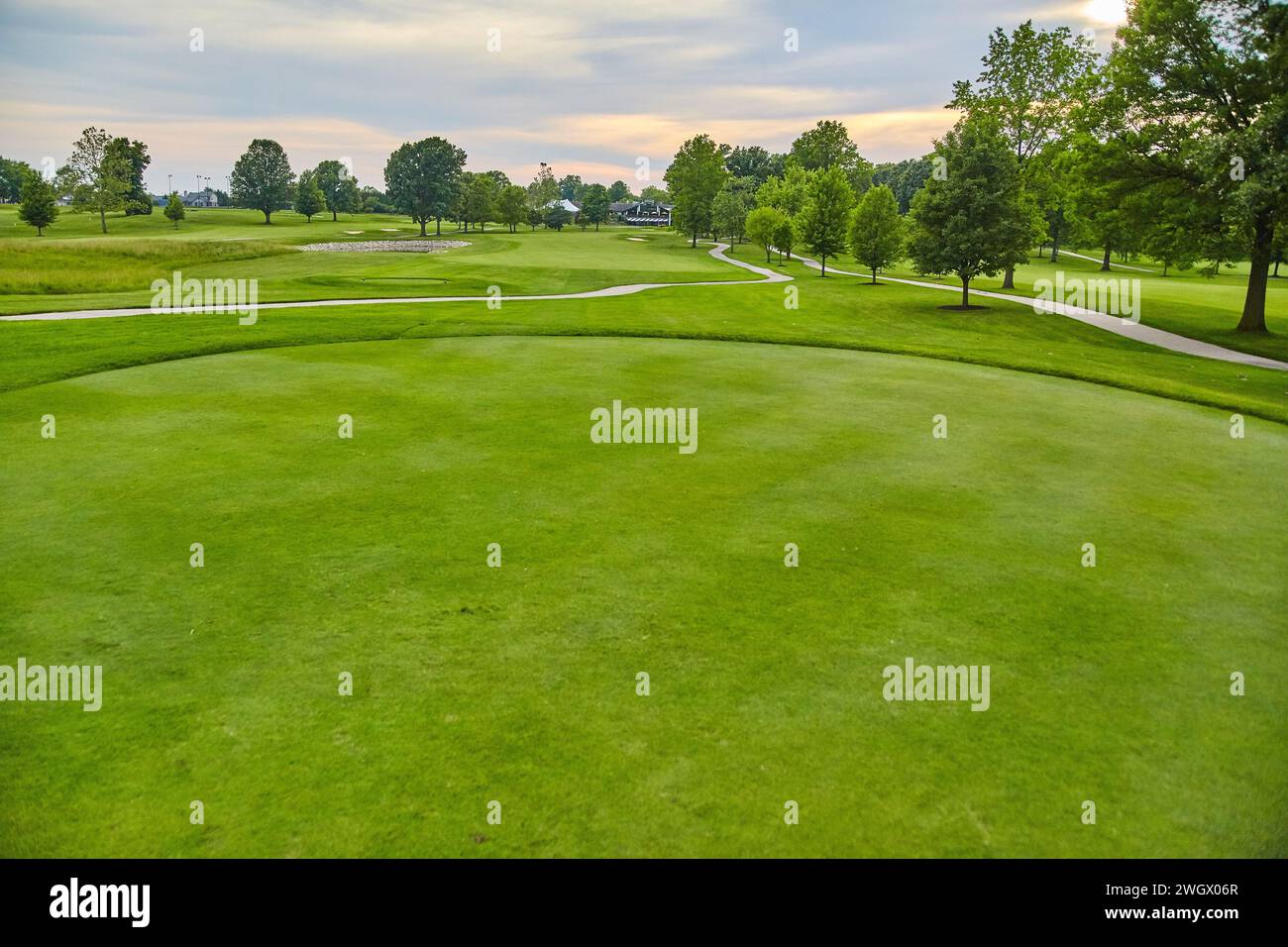 Gentle slopes winding hi-res stock photography and images - Alamy