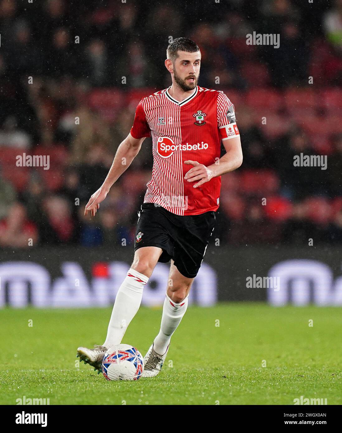 Southampton's Jack Stephens during the Emirates FA Cup fourth round ...