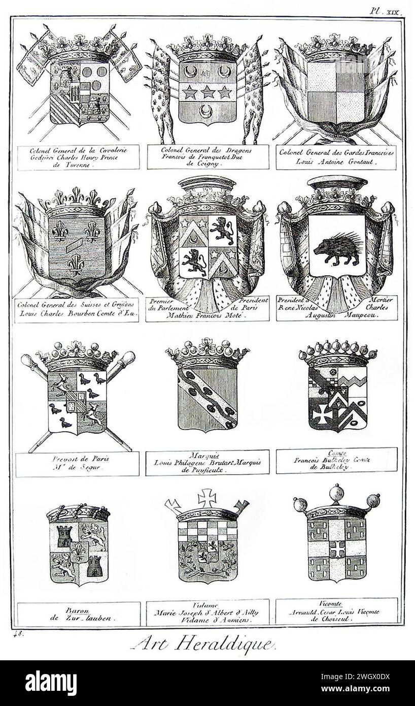 Heraldique hi-res stock photography and images - Alamy