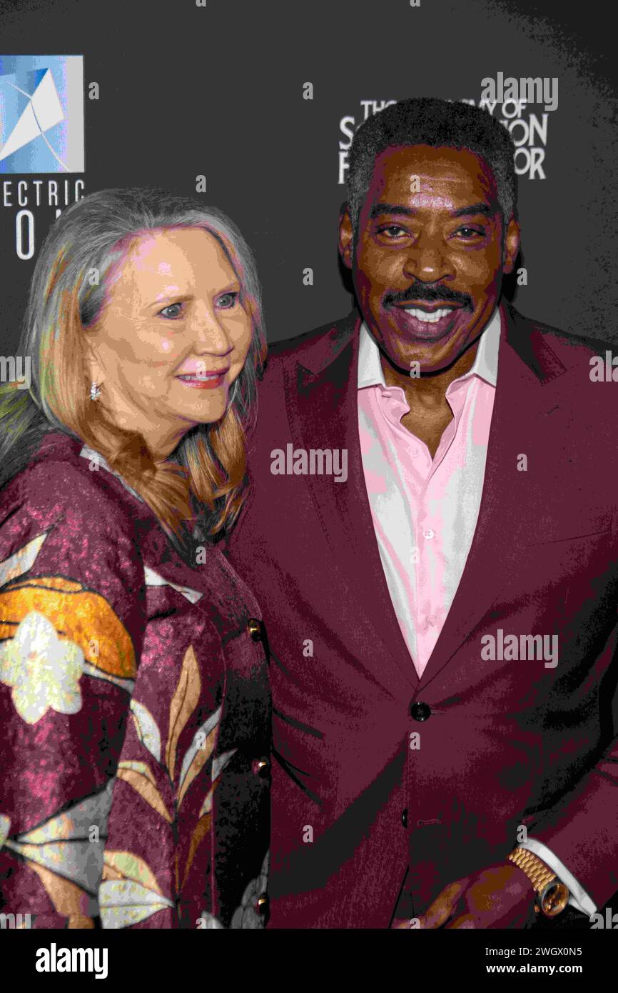 February 4, 2024, Burbank, California, USA: LINDA KINSBERG and EARNEST ...