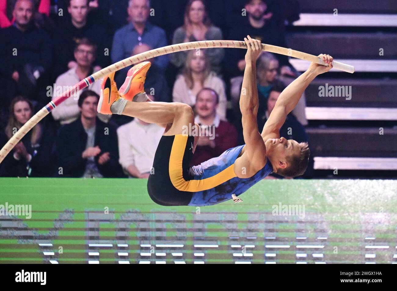 Thibaut Collet of France during the Mondo Classic pole vault event at ...