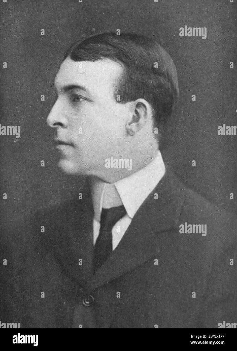 Arthur Byron, stage actor. Sarony Stock Photo - Alamy