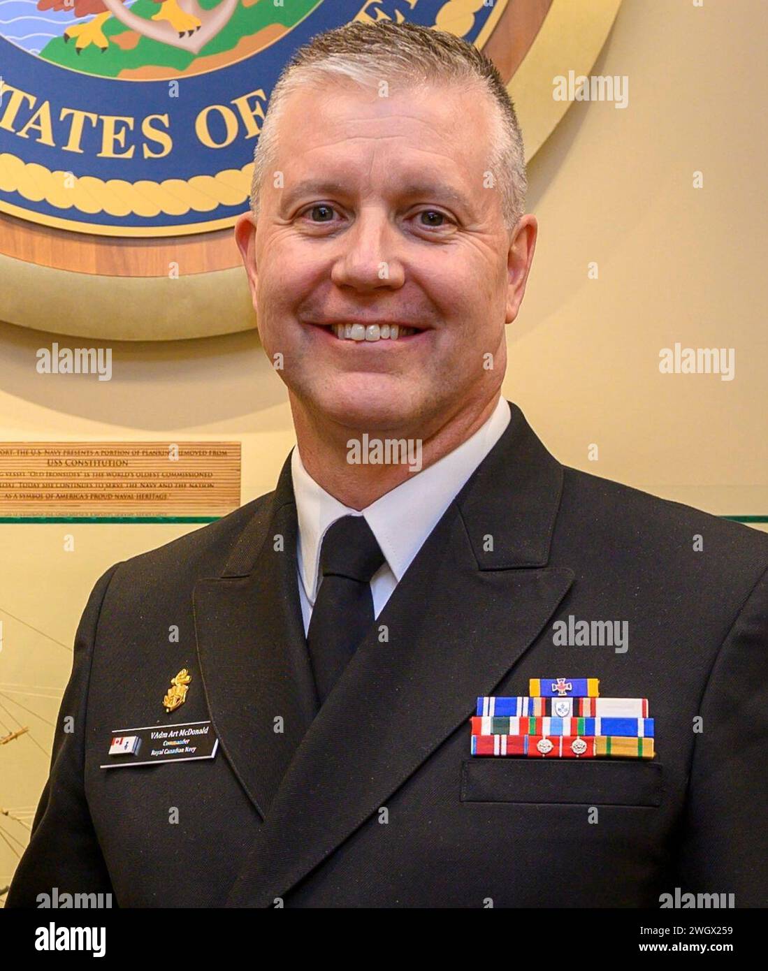 Arthur G. McDonald in 2020 (cropped Stock Photo - Alamy