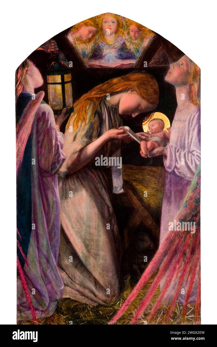 Arthur hughes nativity hi-res stock photography and images - Alamy