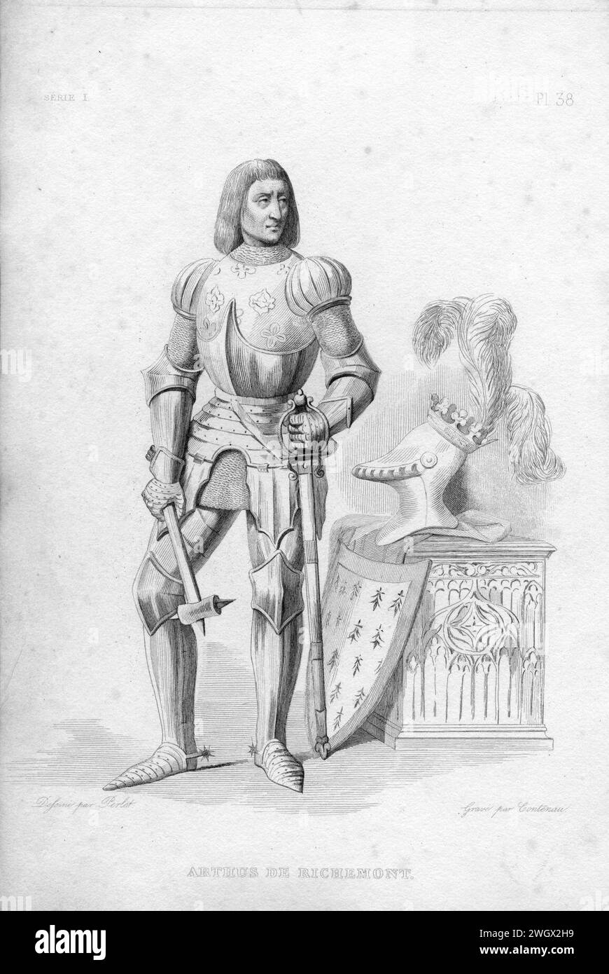 Arthur of brittany Black and White Stock Photos & Images - Alamy