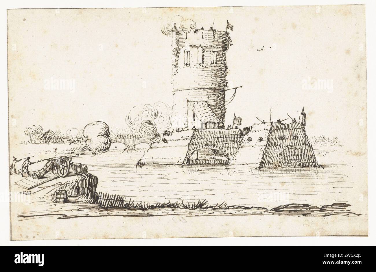 Siege tower drawing hi-res stock photography and images - Alamy
