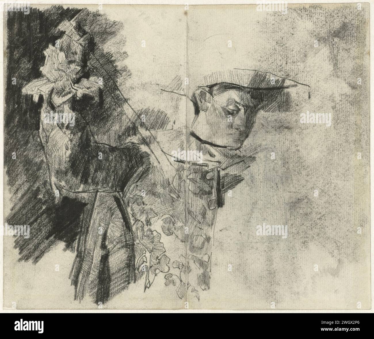 Paljas of Torero, with raised arm, George Hendrik Breitner, 1867 - 1923 ...