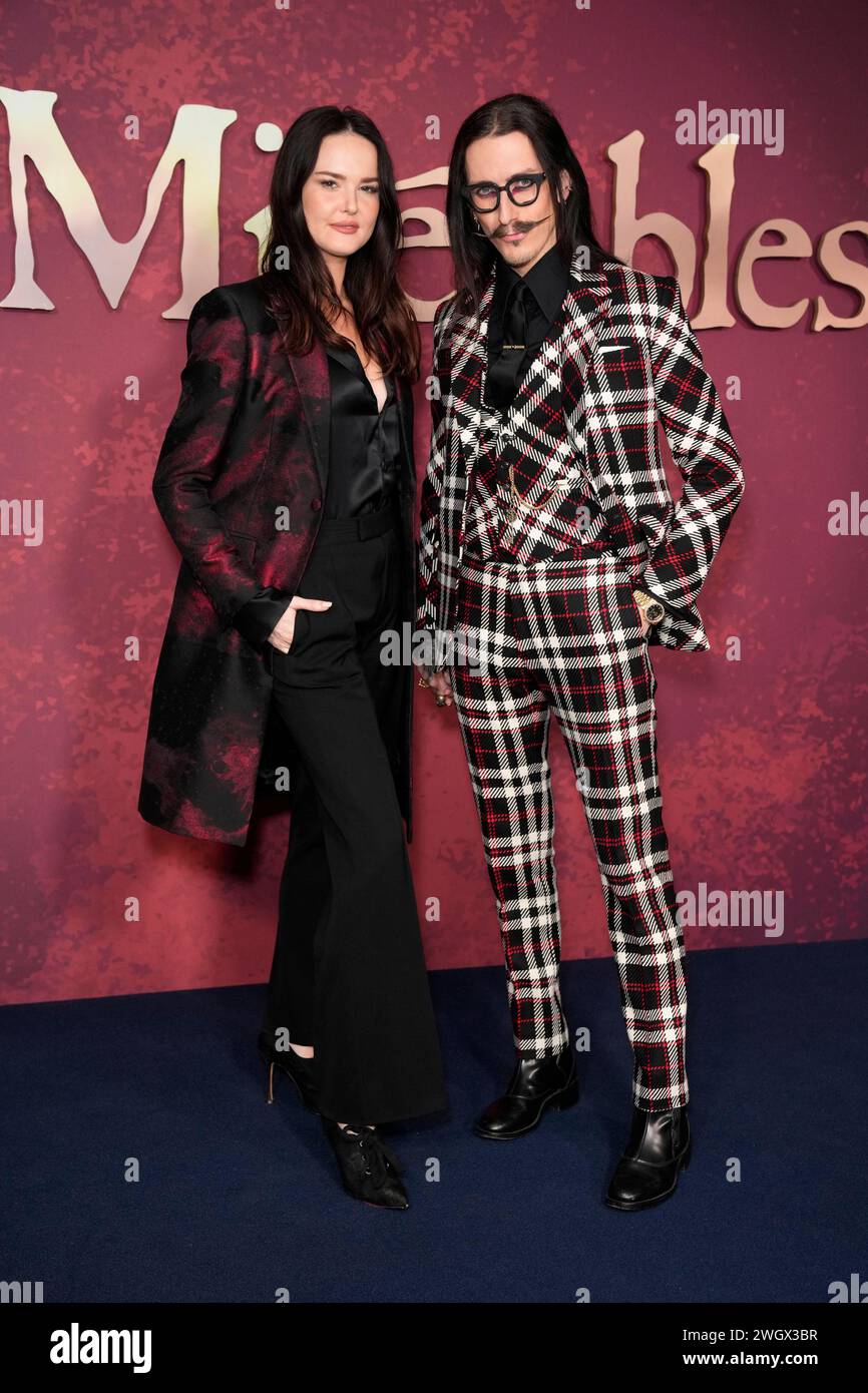 Lottie Archer-Kane and Joshua Kane, right pose for photographers upon ...