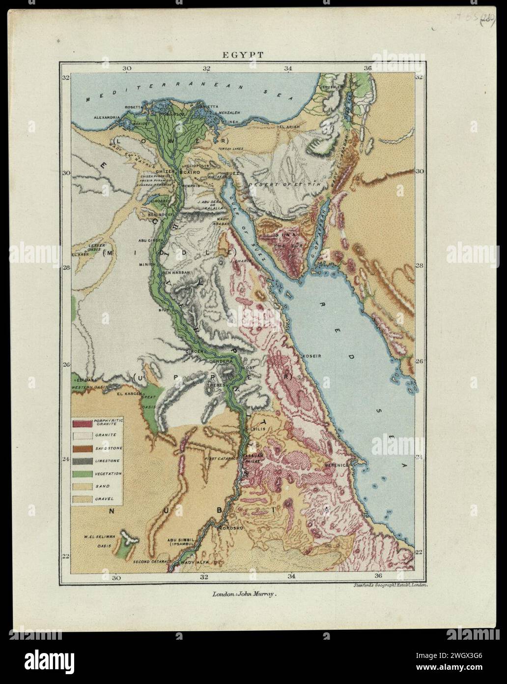 Arthur Penrhyn Stanley, Egypt (FL25553457 2367097 Stock Photo - Alamy