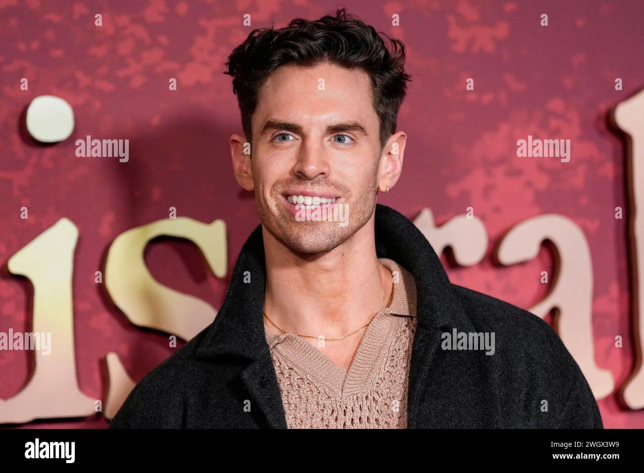 Liam Dean poses for photographers upon arrival for a special VIP ...