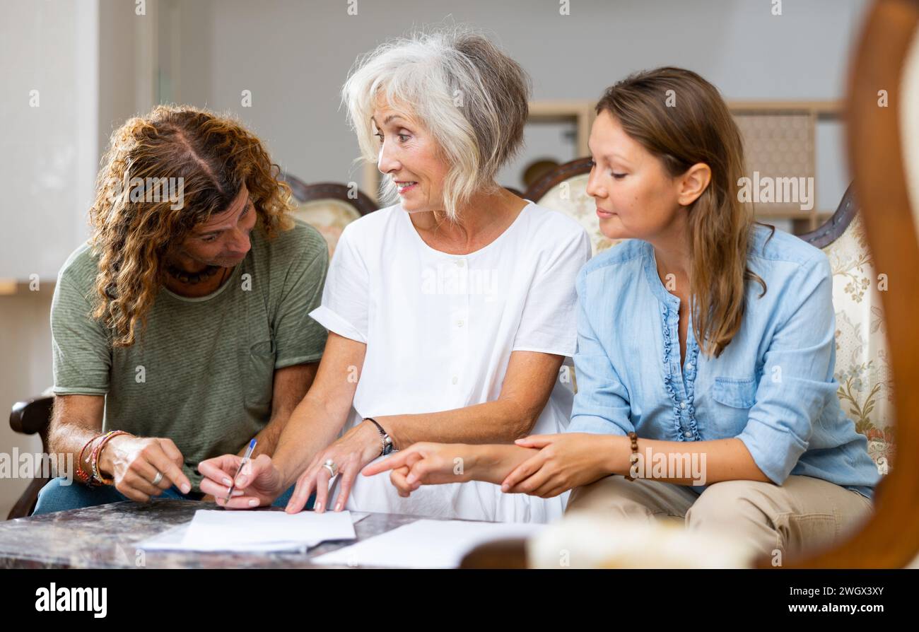 Couple husband wife gather in hi-res stock photography and images - Alamy