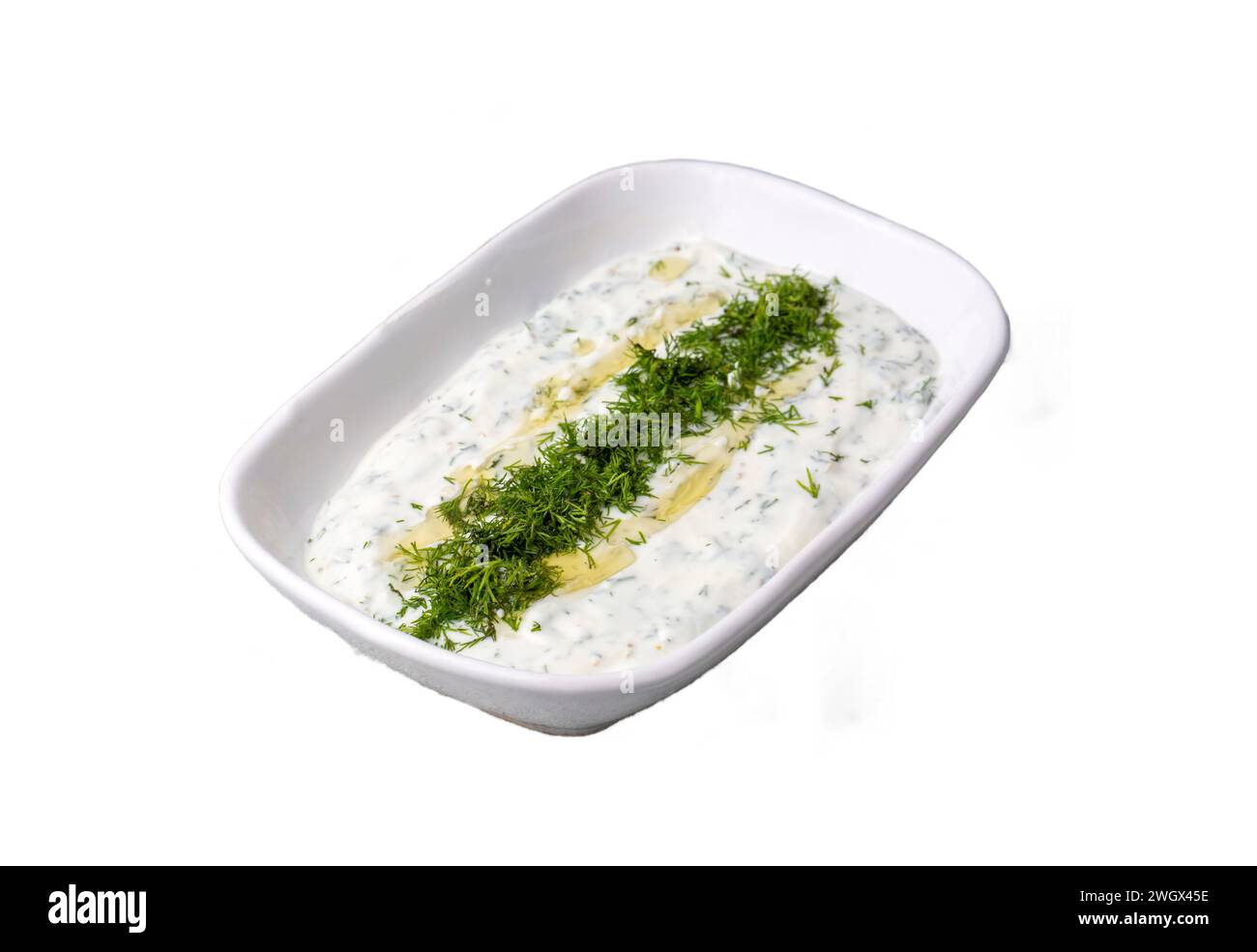 Haydari is a type of yogurt made from certain herbs and spices ...