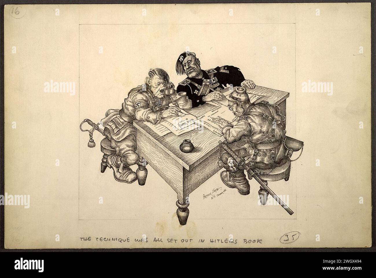 Arthur Szyk 1894-1951 ''The technique was all set out in Hitlers book ...