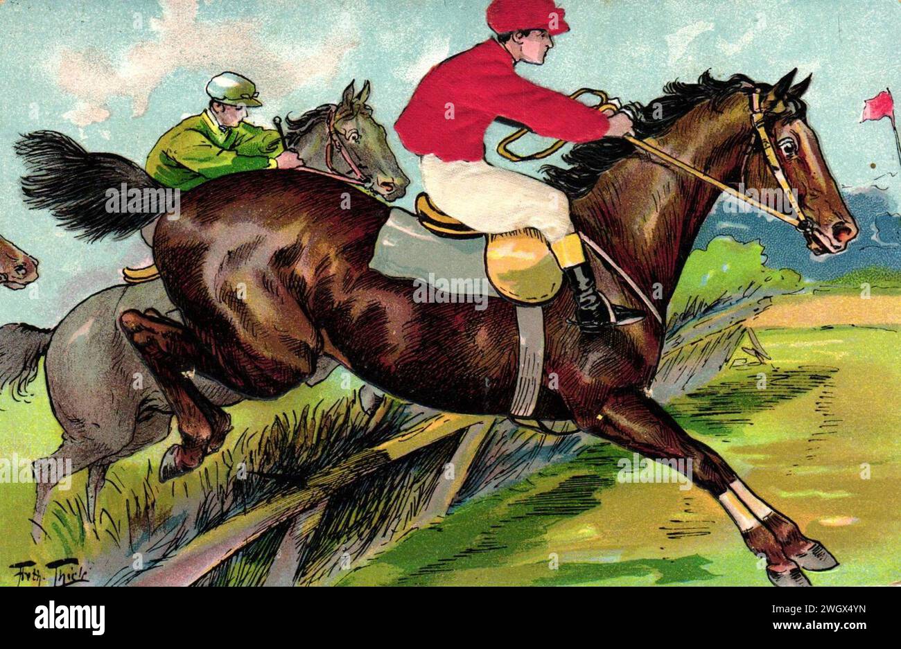 Arthur Thiele Reiter 9 Stock Photo - Alamy