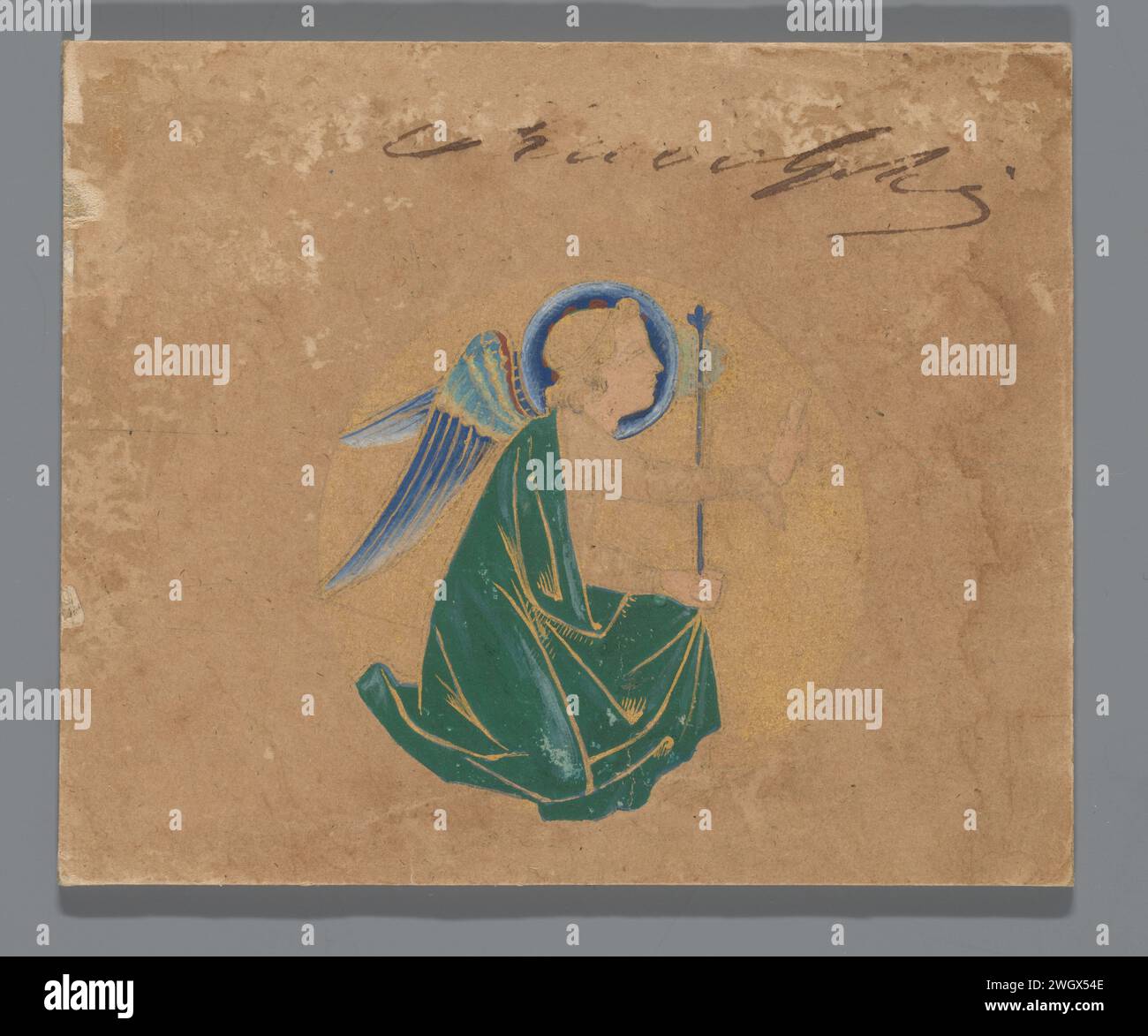 Design for a medallion, Frédéric-Jules Rudolphi, c. 1845 - c. 1860 ...