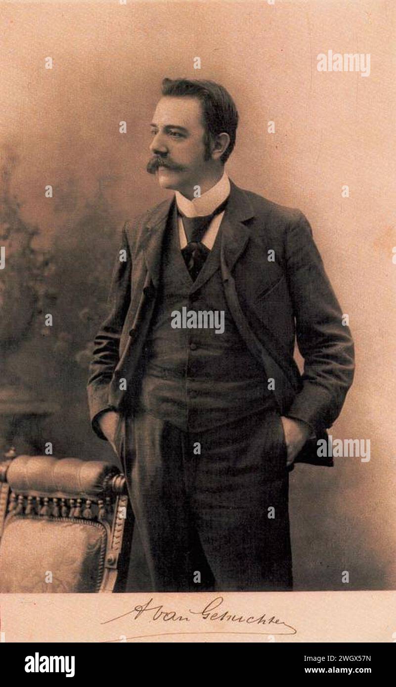 Arthur van Gehuchten (Adolf Eckstein 1908 Stock Photo - Alamy