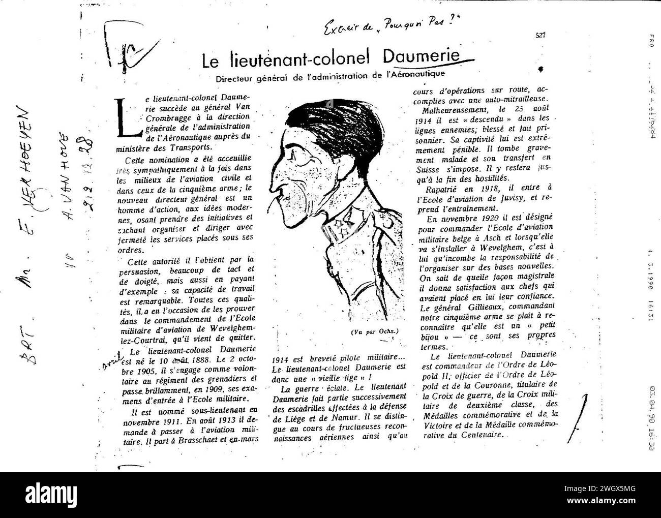 Article pourquoi-pas joseph daumerie Stock Photo - Alamy