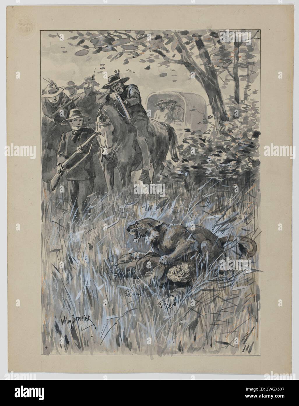 Lion attacks hi-res stock photography and images - Alamy