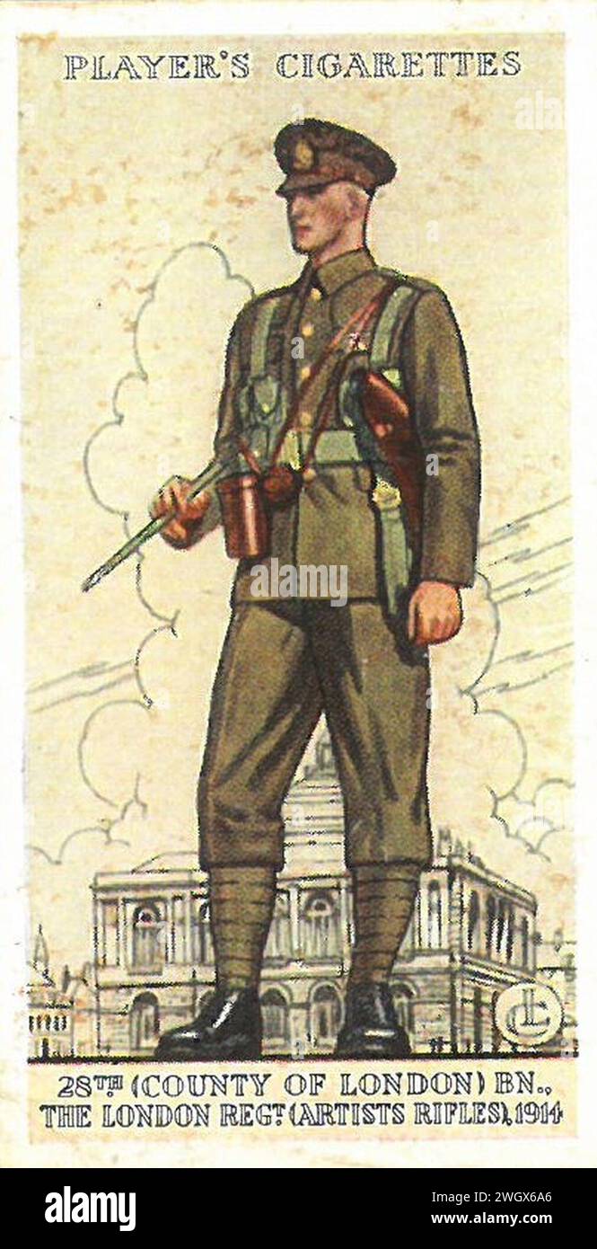 Artists rifles hi-res stock photography and images - Alamy