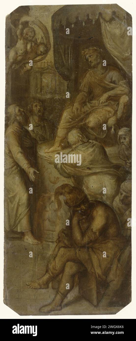 Paul for the magistrate of Caesarea, Otto van Veen, 1600 - 1610 drawing ...
