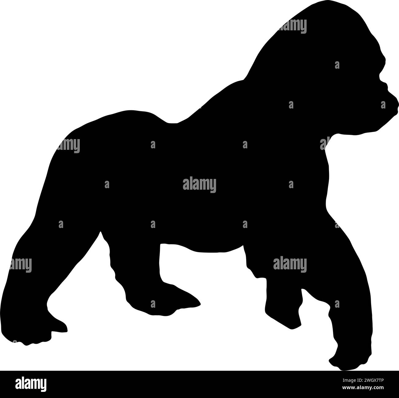 Black profile art Stock Vector Images - Alamy