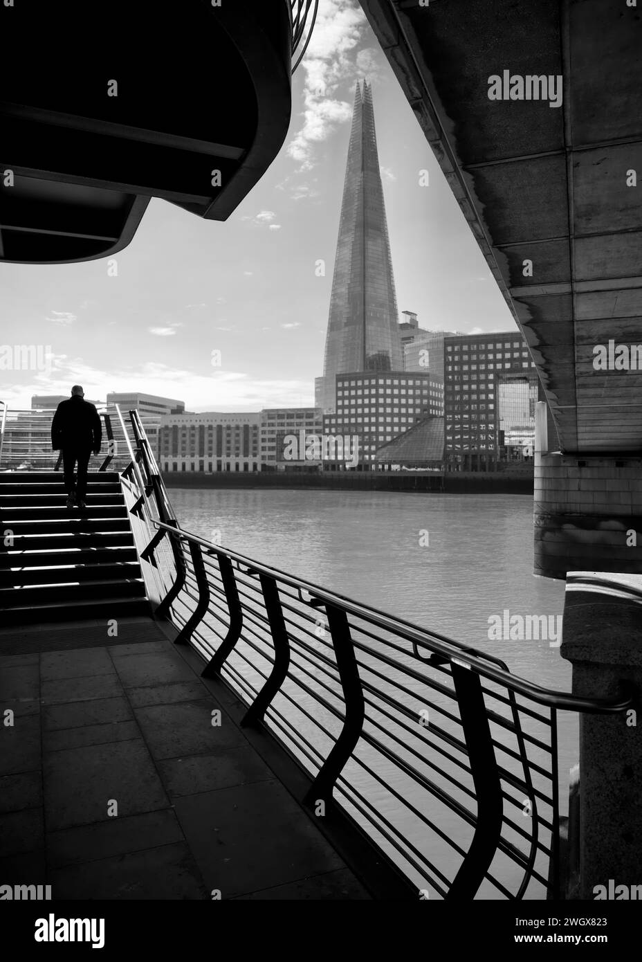 City london floor shard Black and White Stock Photos & Images - Alamy