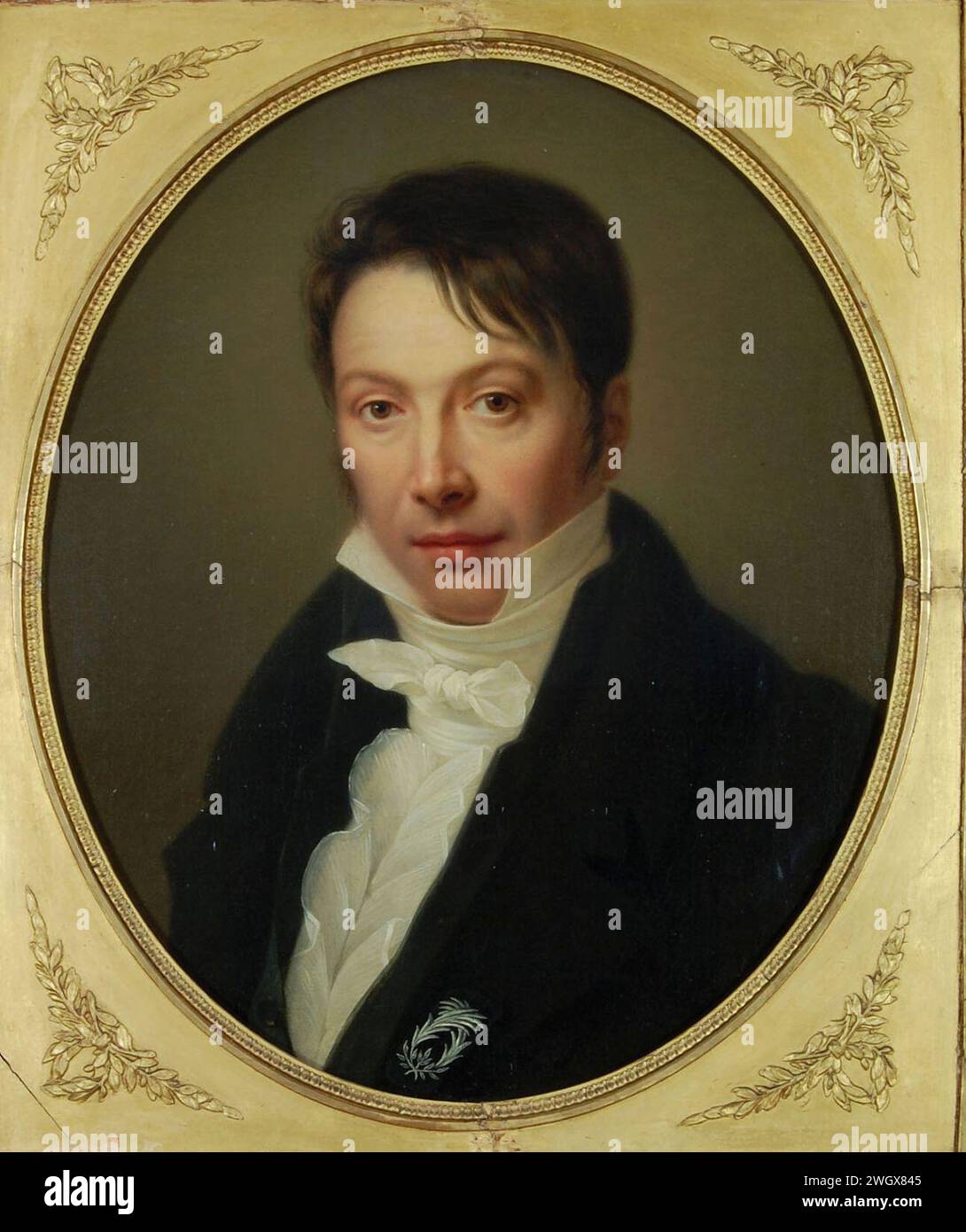 Ary Scheffer - Portret van Dr. Jean Nicolas Marjolin Stock Photo - Alamy
