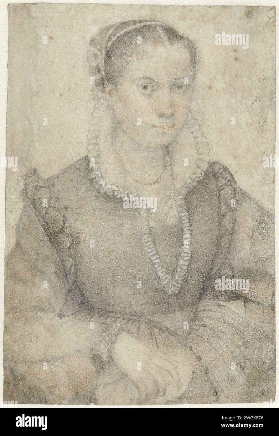 Portrait of lady, sitting to the right, Sofonisba Anguissola, 1540 ...