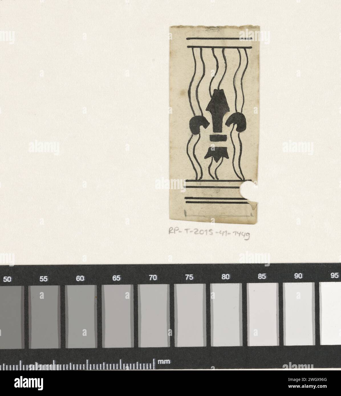 Band design for: Louis Couperus, Majesteit, 1893, Richard Nicolaüs ...